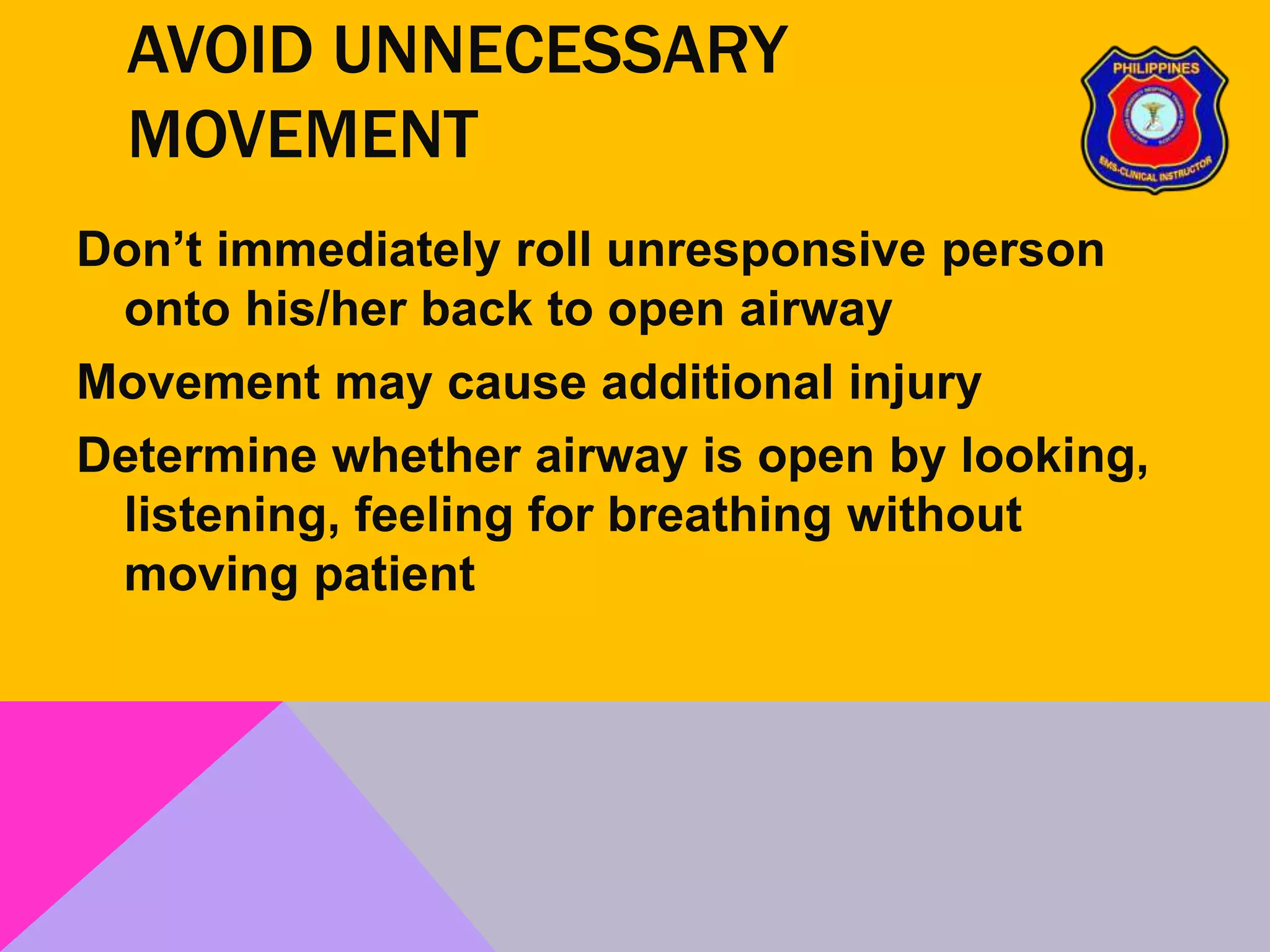 06 patient assessment 2 | PPT | First Aid | Injuries