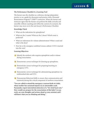 NRP: Lesson 6 | PDF