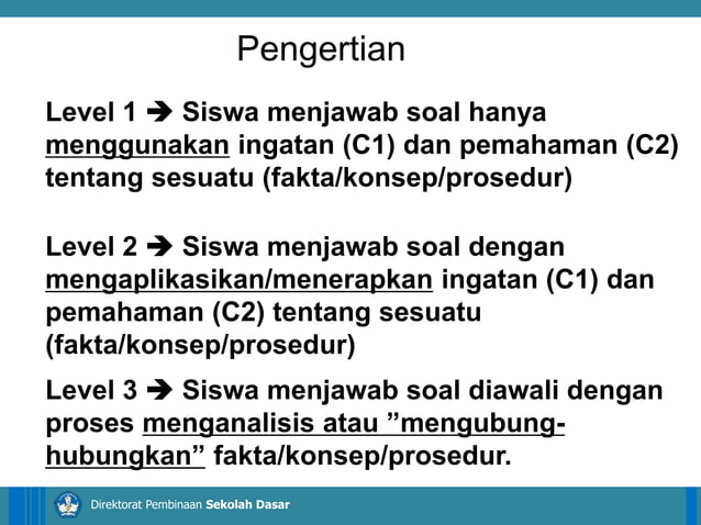 06 penguatan penilaian hots1 | PPT