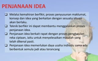 Penjanaan Idea tingkatan 4 bab 6 ………………… | PDF