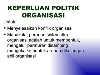 06 Politik Organisasi | PPT
