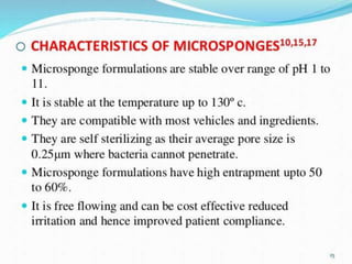 microsponge by poonam | PPT