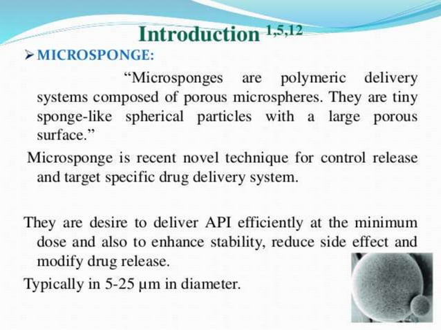 microsponge by poonam | PPT
