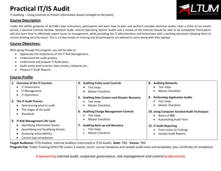 Practical IT auditing | PPT