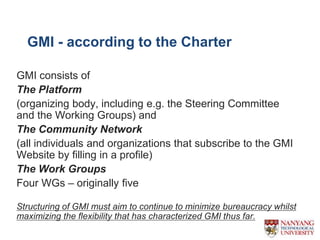 The Global Micorbial Identifier (GMI) initiative - and its working ...