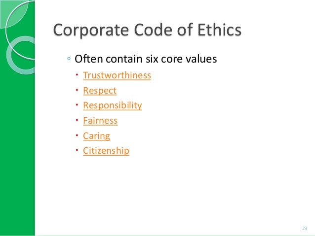 06 professional ethics & code of ethics