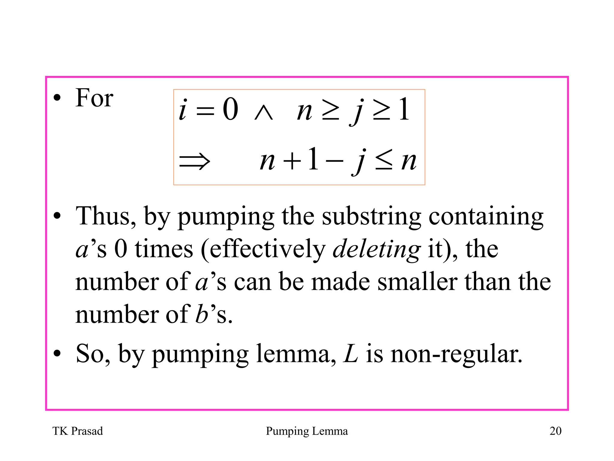 06_PumpingLemma compiler design of chapter 4.ppt