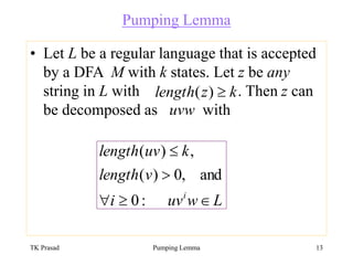 06_PumpingLemma compiler design of chapter 4.ppt