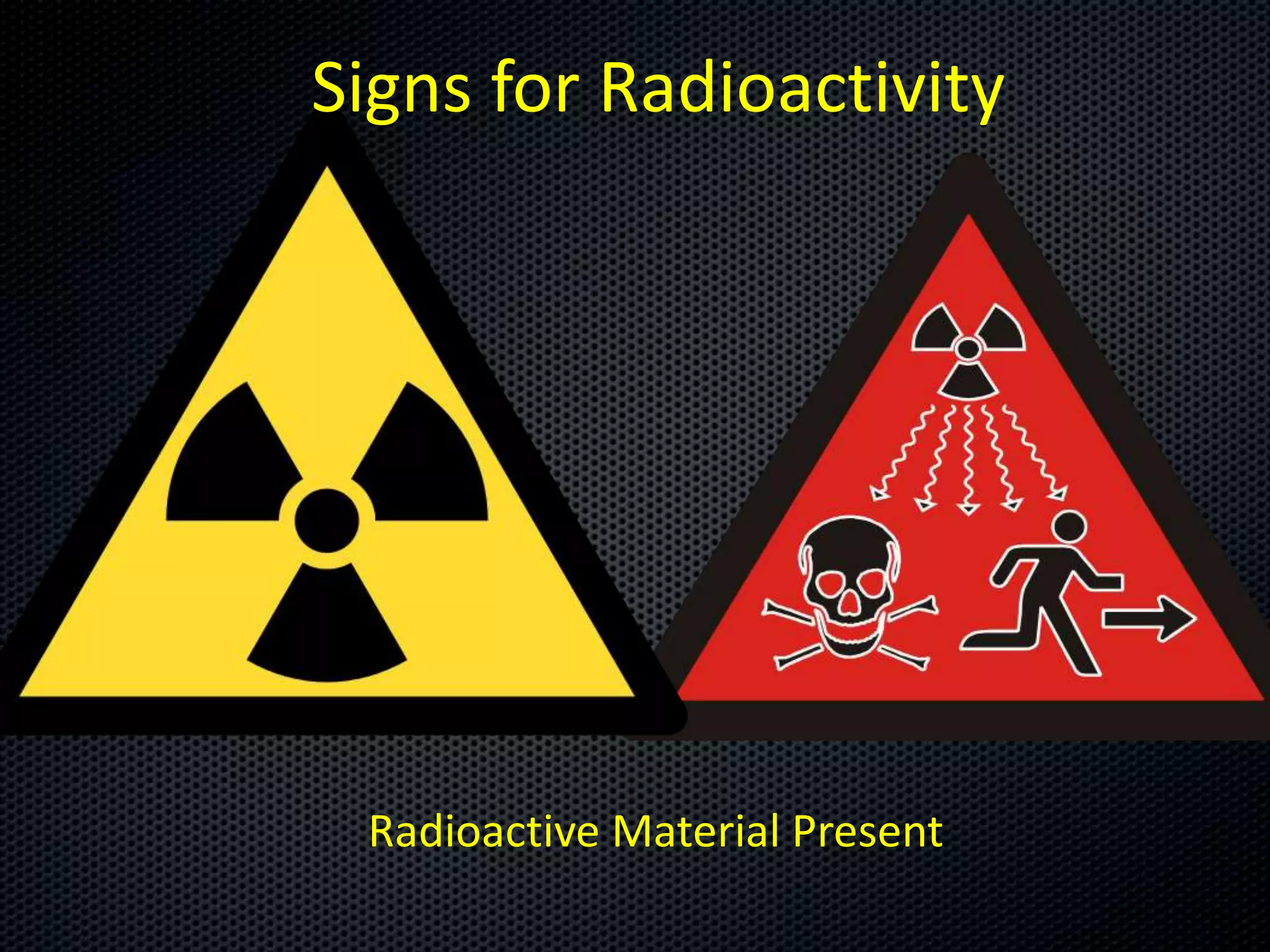 Radioactive Elements | PPTX