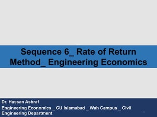 06_Rate of Return Method 1 of 3.pptx