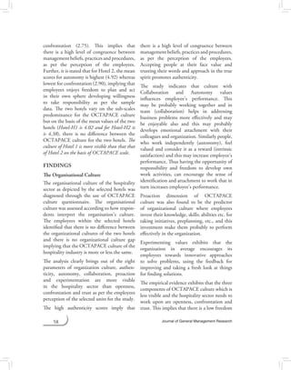 Octapace Culture: A Study of Hospitality Sector in Lucknow Region | PDF