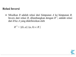 Matematika Diskrit - 06 relasi dan fungsi - 04 | PDF