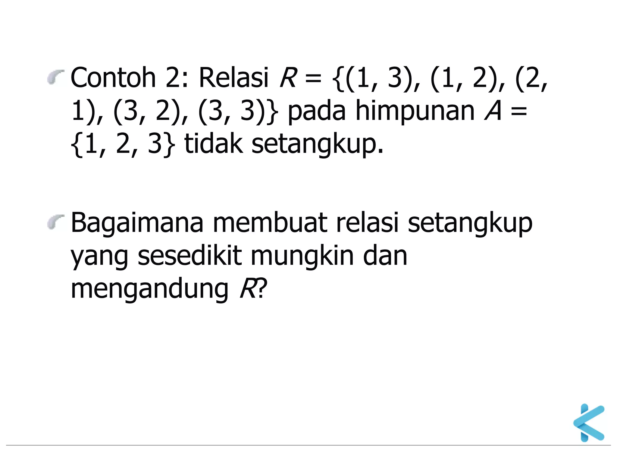 Matematika Diskrit - 06 relasi dan fungsi - 09 | PDF