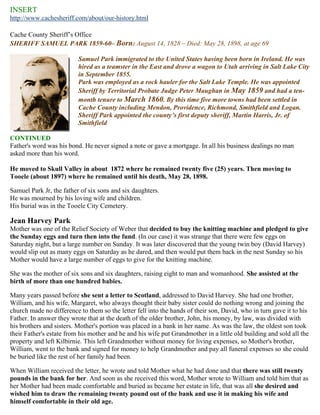 Samuel Park Jr and Jean Harvey Park | PDF