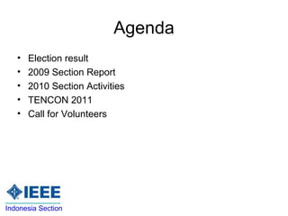 IEEE Indonesia Section Discussion | PPT