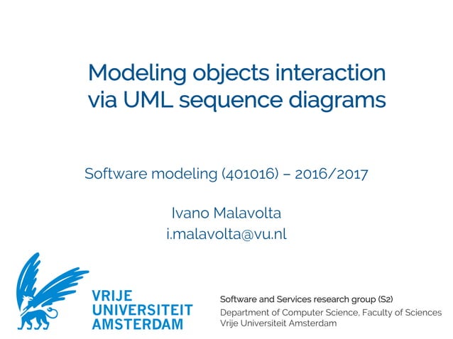 Modeling Objects Interaction Via Uml Sequence Diagrams Software