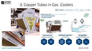 Advantages of small diameter tubes in transcritical refrigeration ...