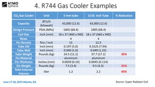 Advantages of small diameter tubes in transcritical refrigeration ...
