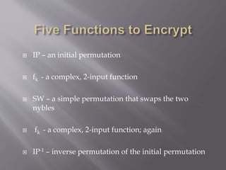 06 Simplified Data Encryption Standard.pptx