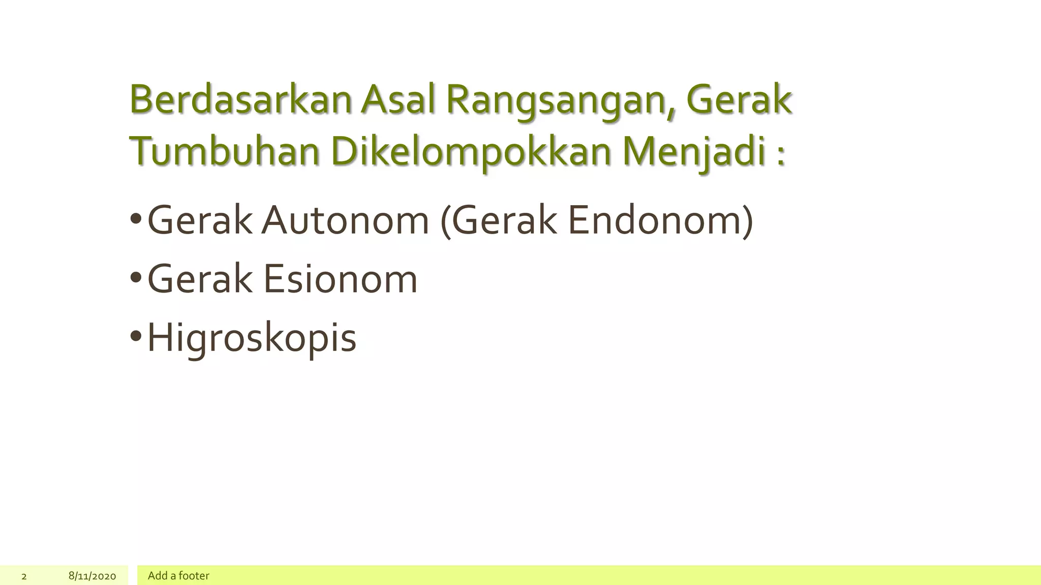 06 sistem gerak pada tumbuhan | PPTX