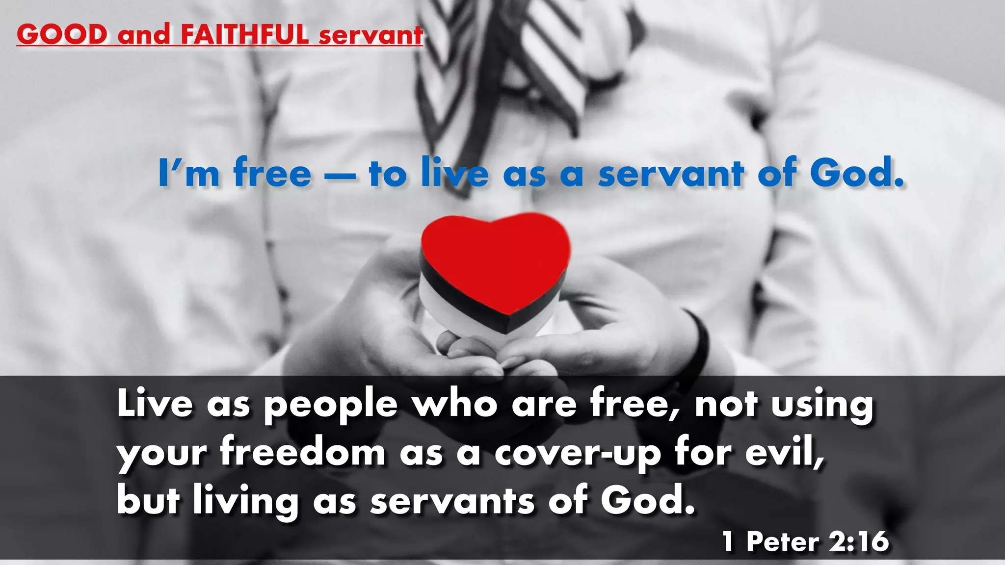 Slaves of God — Well Done, Good and Faithful Servant | PDF