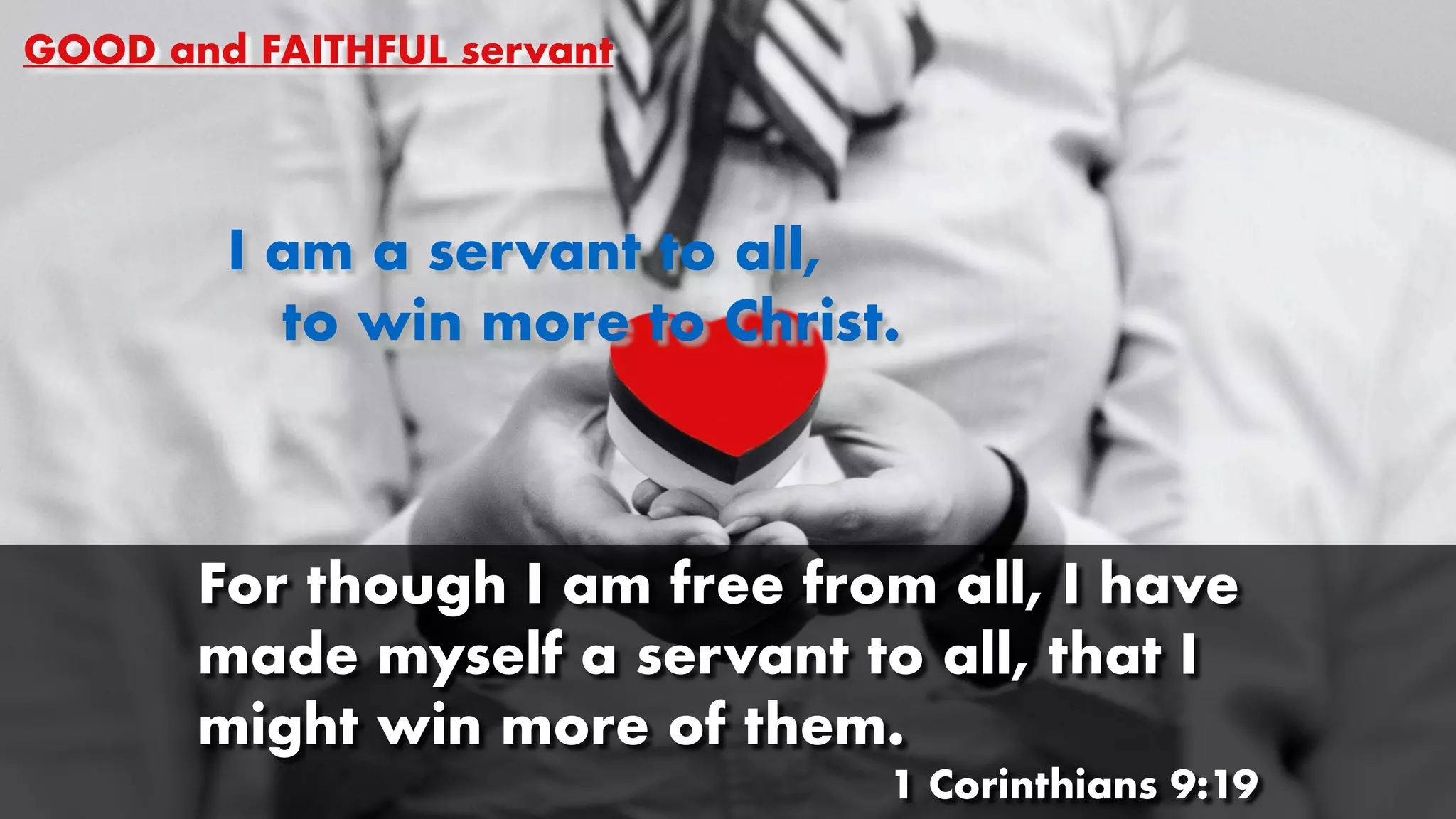 Slaves of God — Well Done, Good and Faithful Servant | PDF