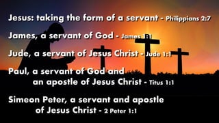 Slaves of God — Well Done, Good and Faithful Servant | PDF