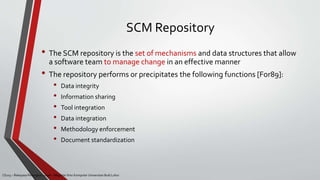 Lecture 06 Software Configuration Management | PPTX | Operating Systems ...