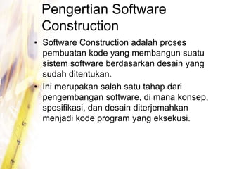 06 Software Construction Fundamentals | PPT