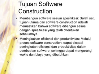 06 Software Construction Fundamentals | PPT