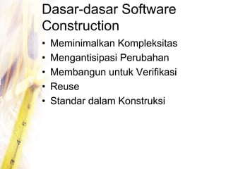 06 Software Construction Fundamentals | PPT