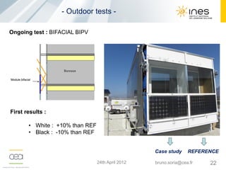 Indoor and outdoor IV characterization of bifacial modules | PDF