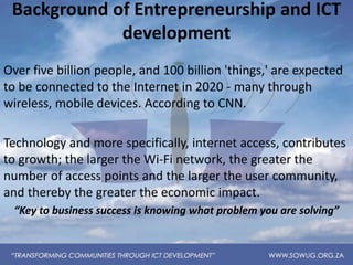 Transforming Communities through ICT Development | PPT