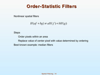 06 spatial filtering DIP | PPT