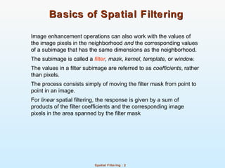 06 spatial filtering DIP | PPT