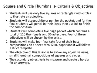 Square circle thumbnails | PPTX