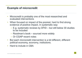 Stefan Dercon - acting on evidence | PPT
