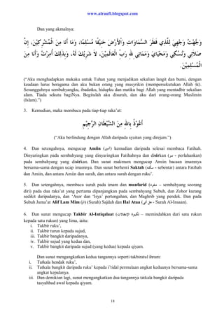 sunat ab'adh dan sunat haiah | PDF
