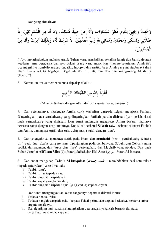 sunat ab'adh dan sunat haiah | PDF
