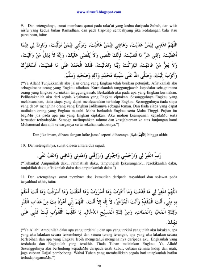 sunat ab'adh dan sunat haiah | PDF