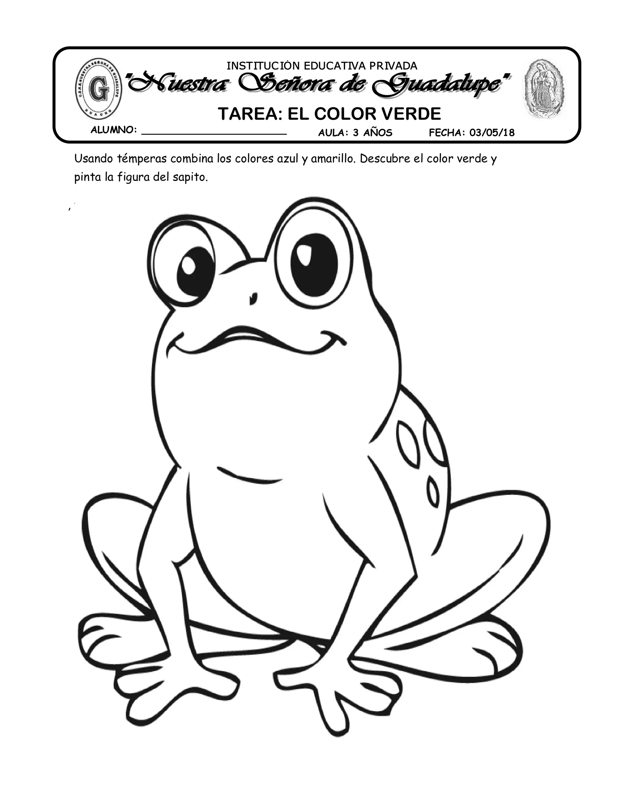 06 tarea color verde | PDF