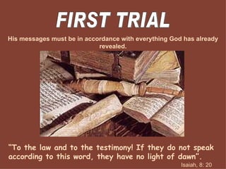 06 Testing The Prophets Sef Eng | PPT