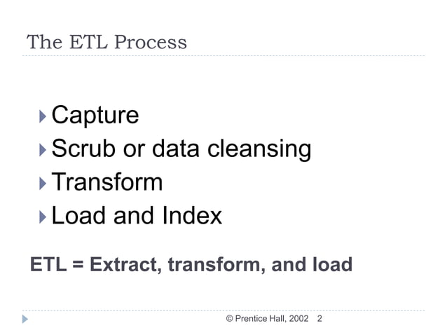 06_The ETL (Extract-Transform-Load) Process.ppt 06_The ETL (Extract-Transform-Load) Process.ppt