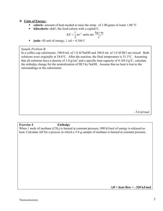06 thermochemistry | PDF