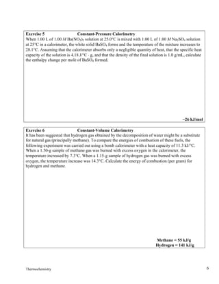 06 thermochemistry | PDF