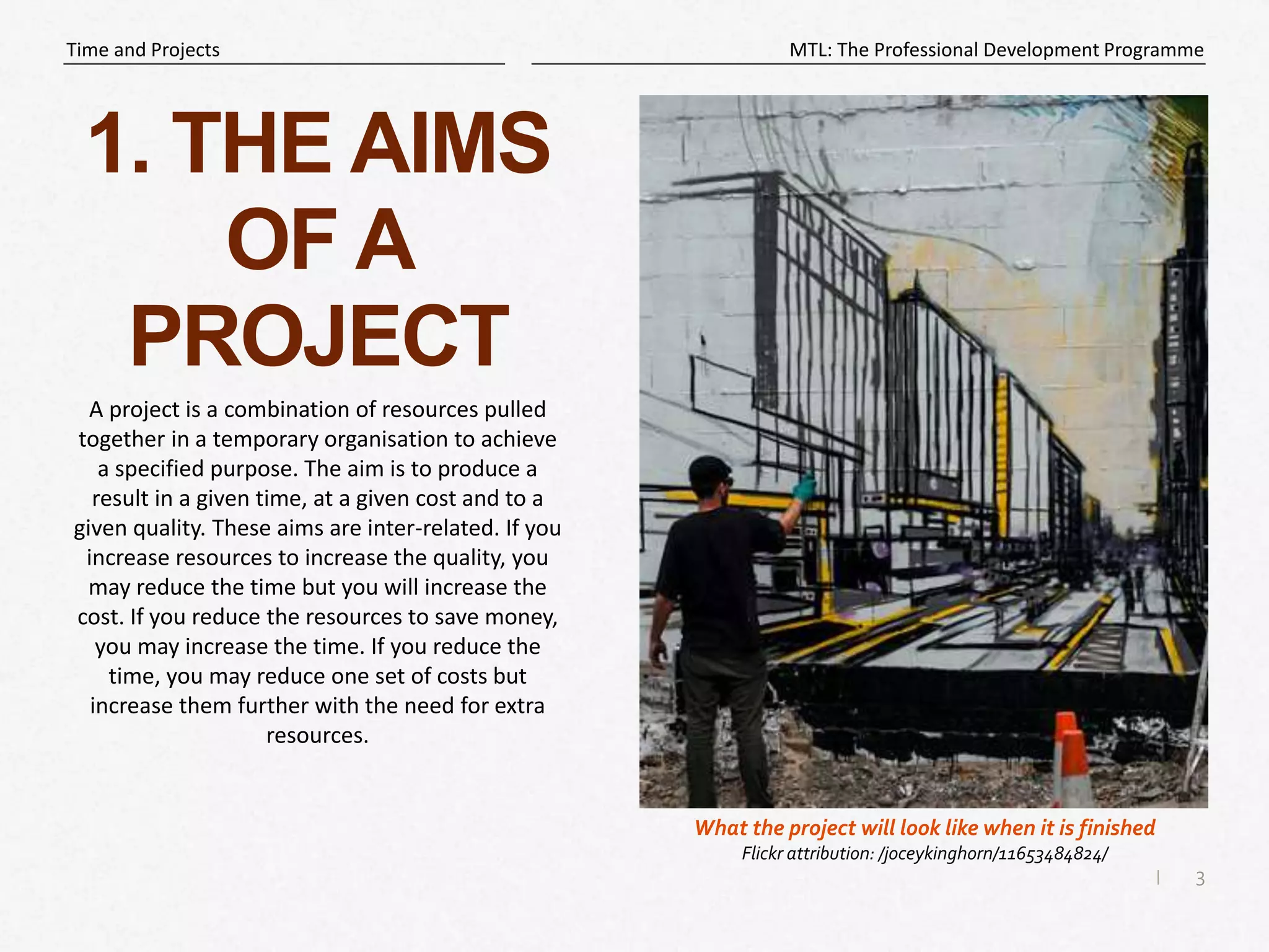 Time and Projects | PPT