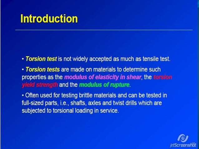 06 torsion test | PPTX | Civil Engineering Industry | Industries