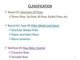 06 Treatment of water -Filtration and Water Softening | PPT