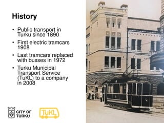 Experiences of electronic bus traffic in Turku | PPT