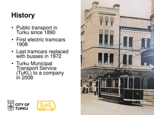 Experiences of electronic bus traffic in Turku | PPT